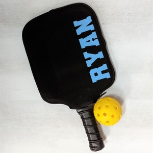 Custom Pickleball Paddle Cover Personalized Pickleball Paddle Cover ...