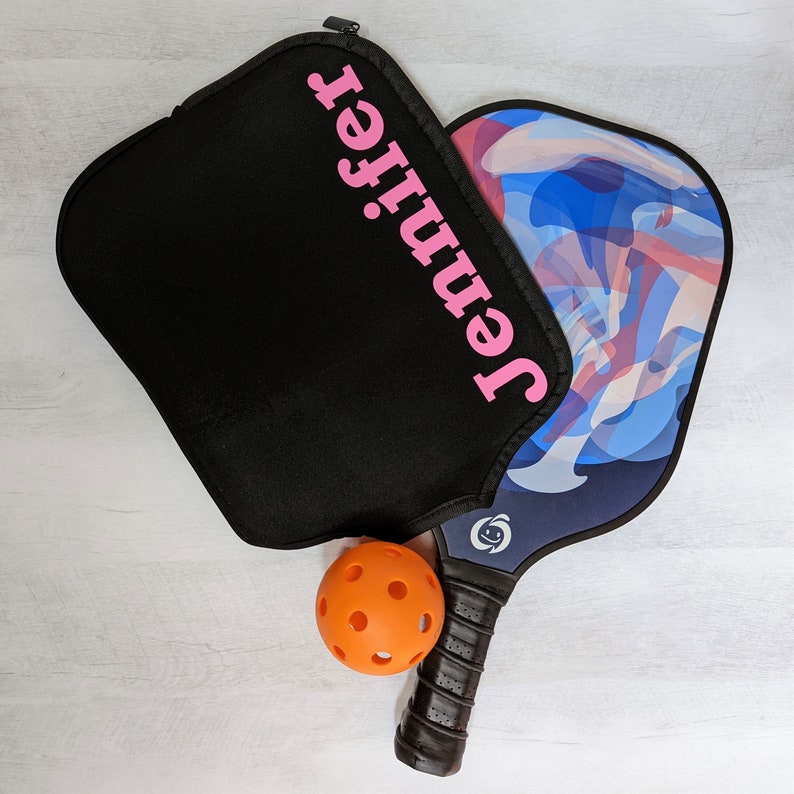 Custom Pickleball Paddle Cover Personalized Pickleball - Etsy