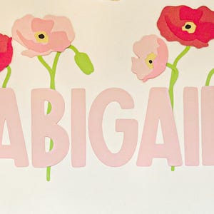 Original Custom Paper Cut Name Art | Alphabet Name Art | Original ...