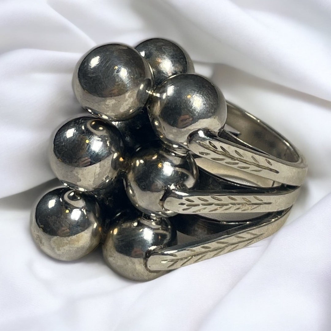 Rachel Gera Israeli Modernist 925 Silver Vintage Ring - Etsy
