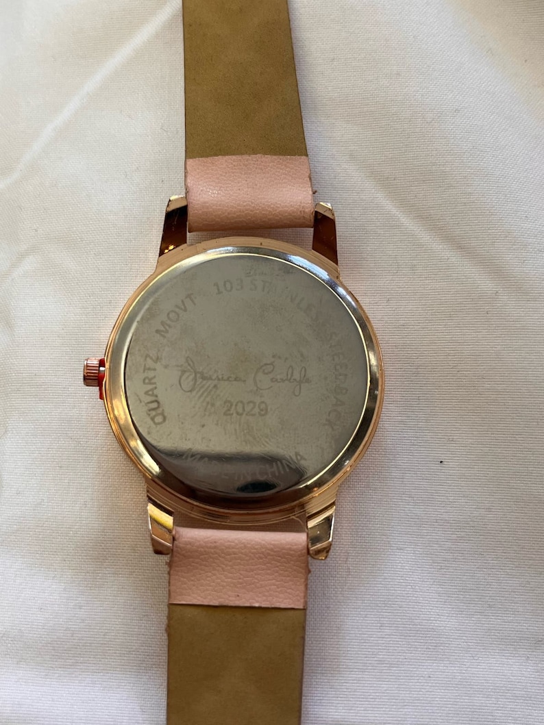 Pink Jessica Carlyle Ladies Watch - Etsy