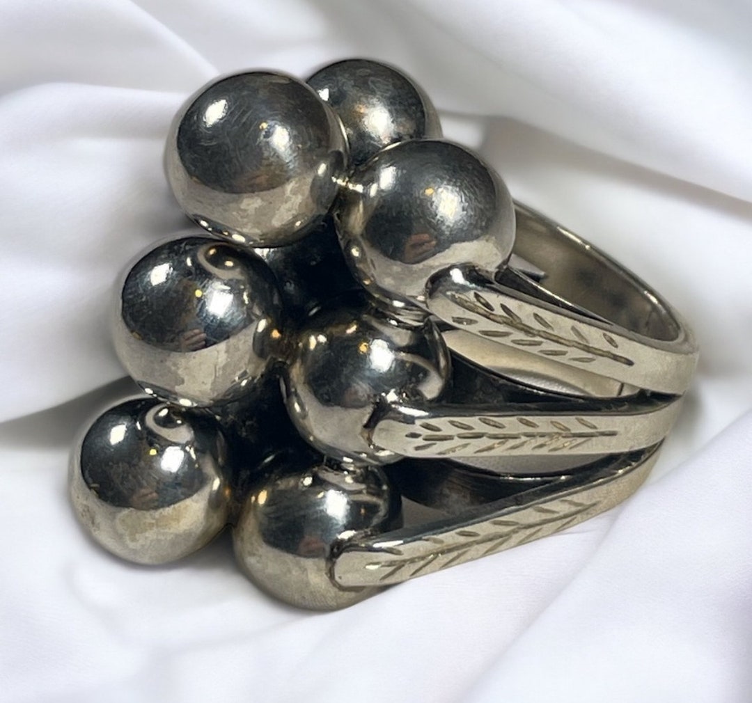 Rachel Gera Israeli Modernist 925 Silver Vintage Ring - Etsy
