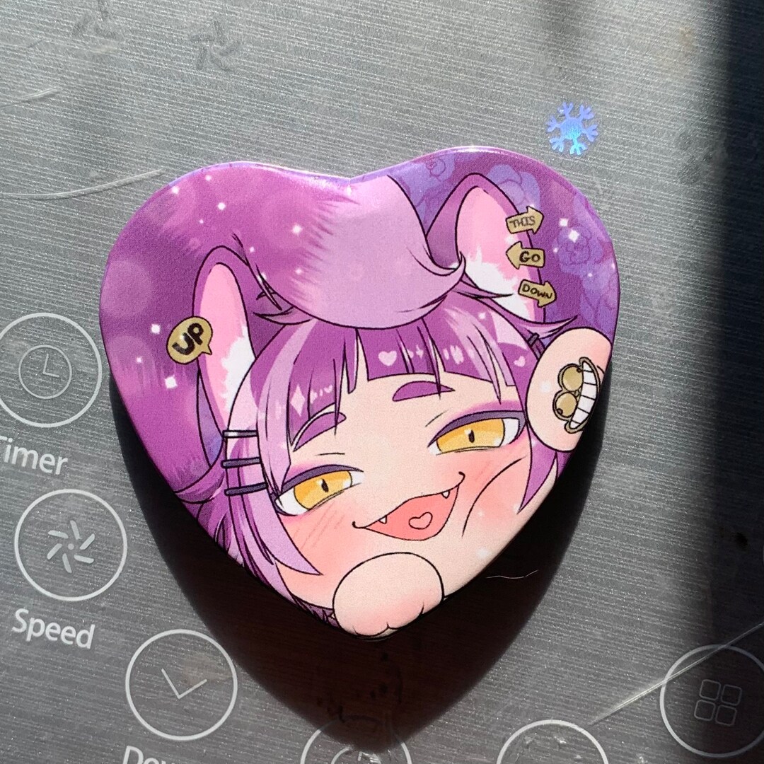 Twst Chenya Heart Pin Anime Cute Twisted Wonderland Cat - Etsy