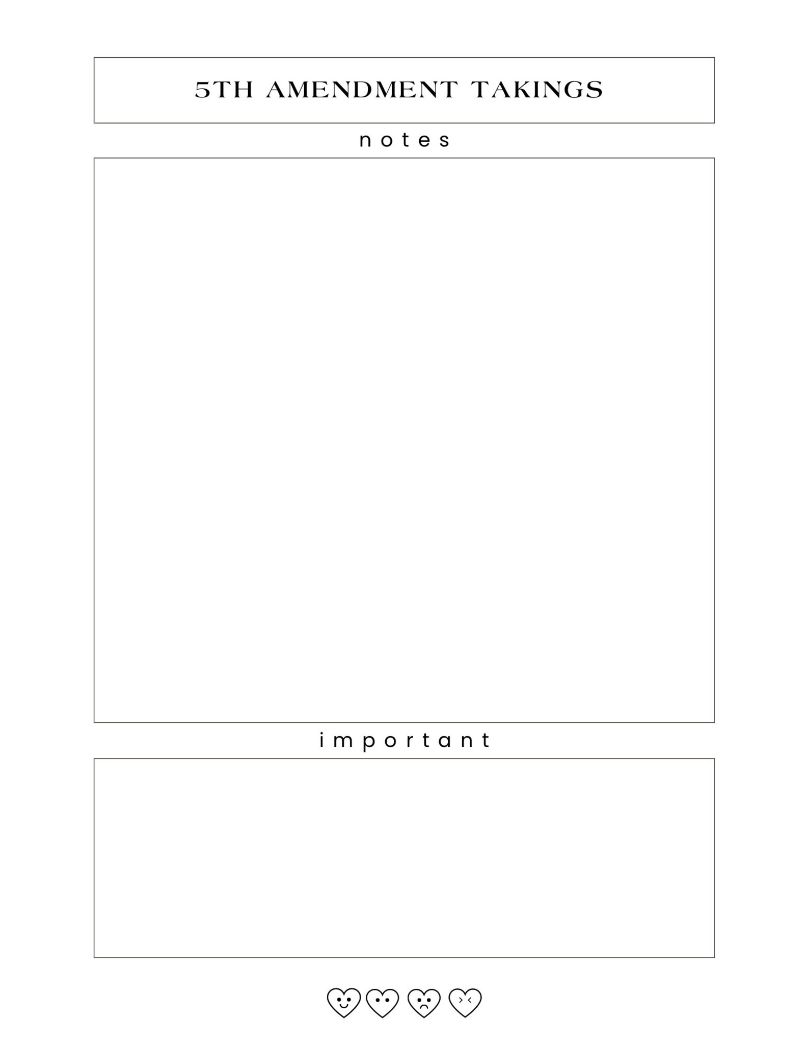Constitutional Law Study Sheets - Etsy