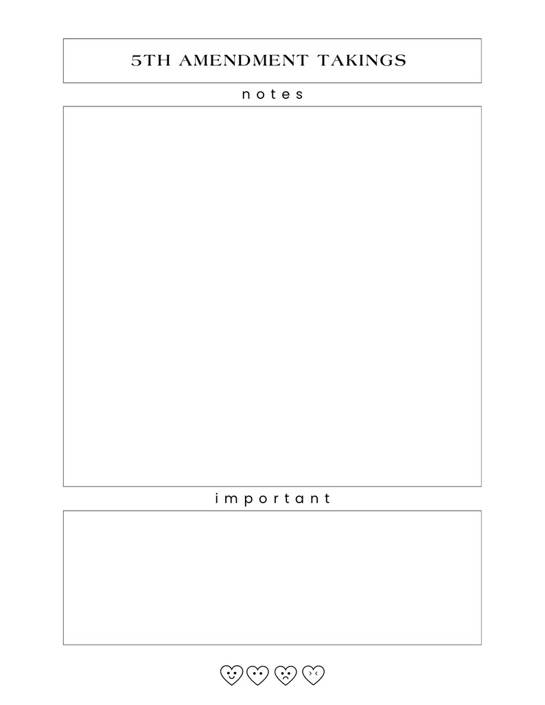 Constitutional Law Study Sheets - Etsy
