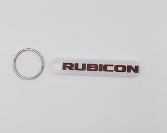 Jeep Rubicon Keychain - Etsy
