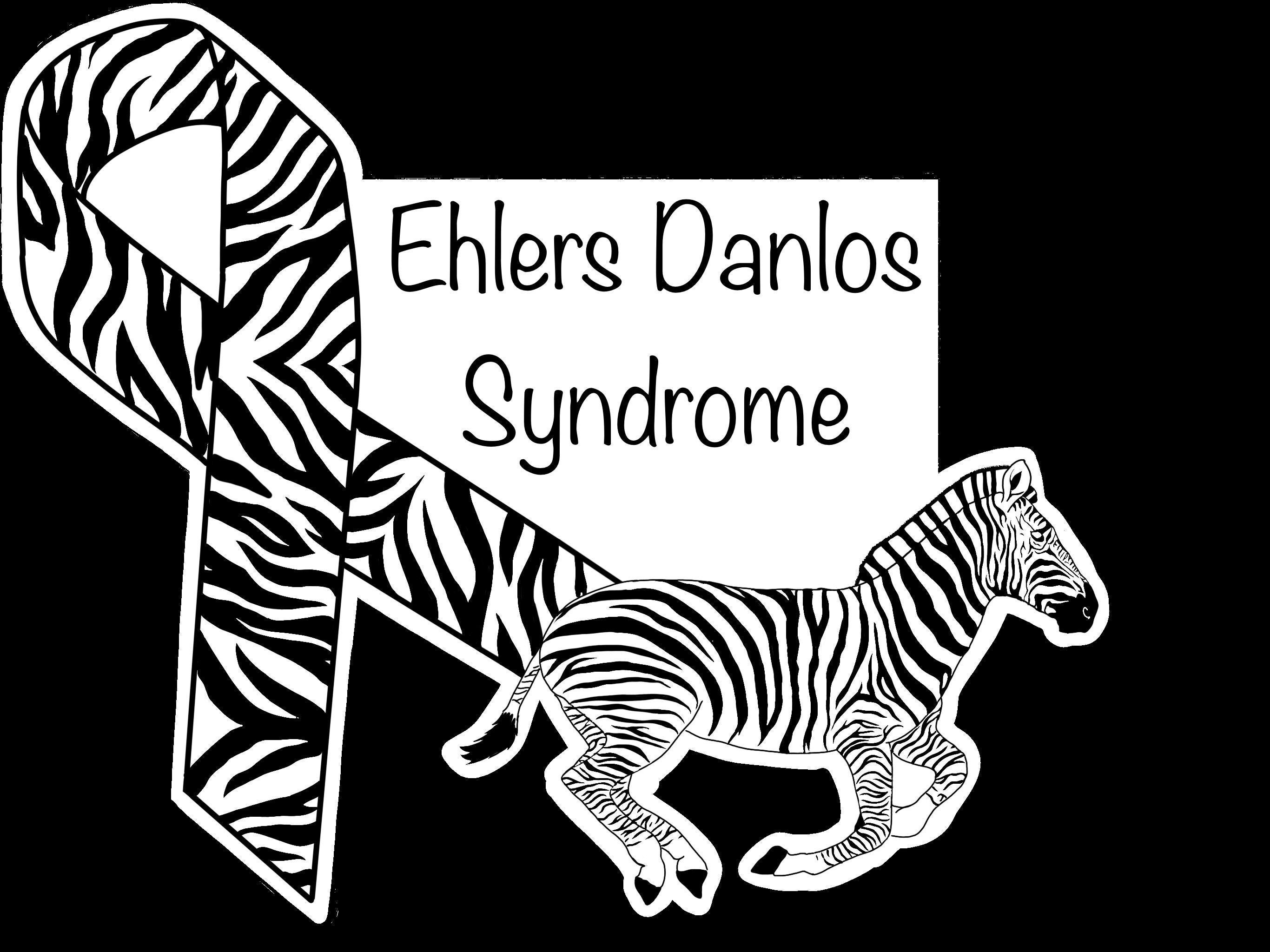 Ehlers Danlos Syndrome Awareness Sticker, EDS Warrior, Awareness Ribbon ...