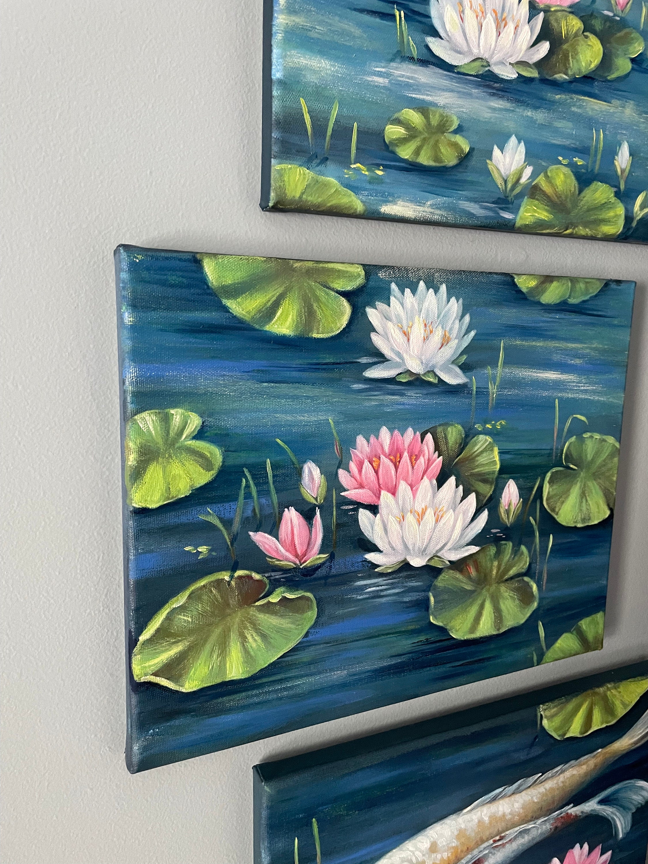 Lily Flowers, Pond, Lily Pads - Etsy