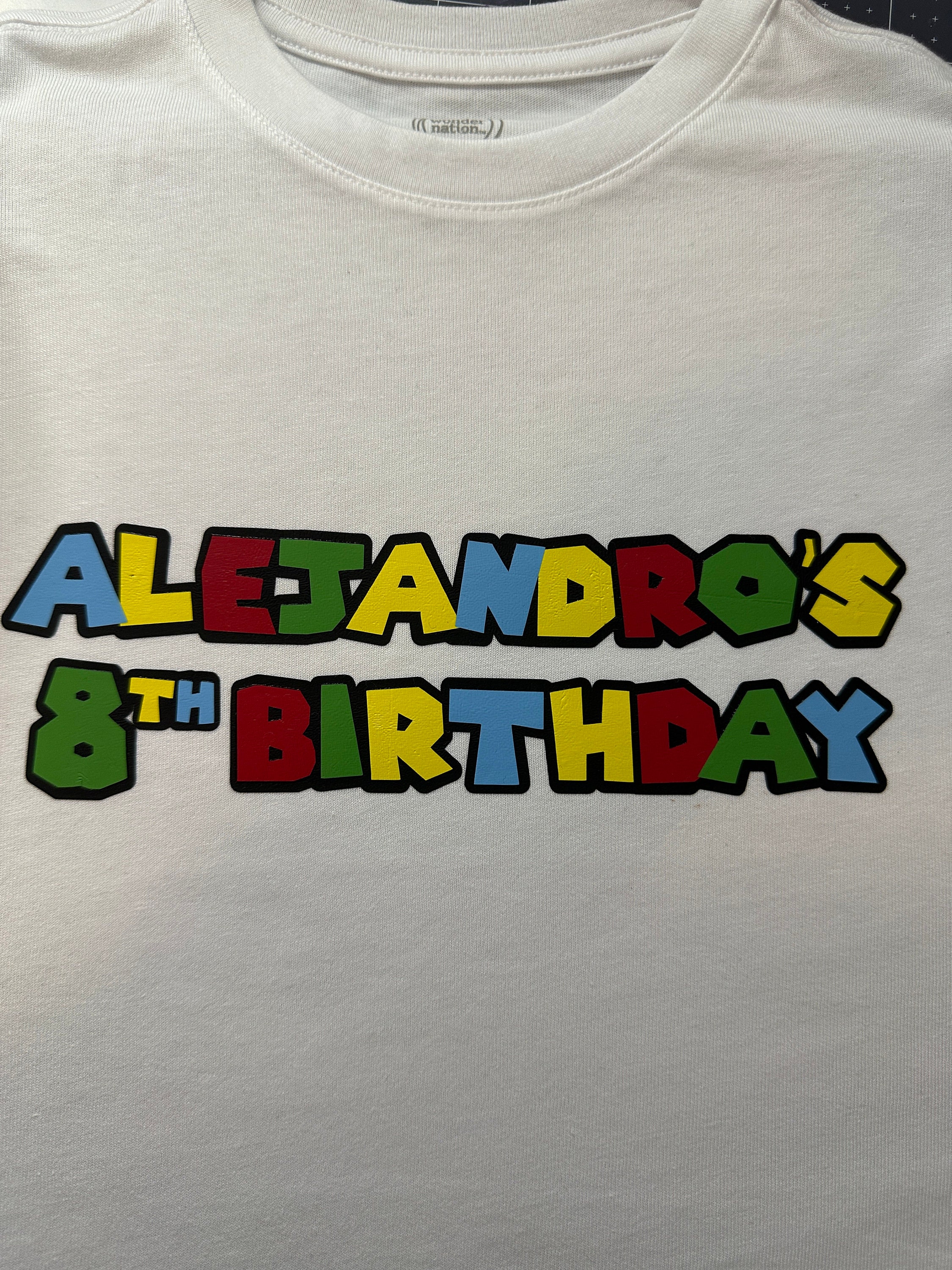 Mario Bros Custom Shirt - Etsy