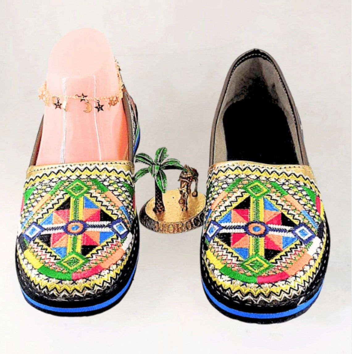 Belgha, Berber Babouche Women, Amazigh Babouche, Belgha Morocco - Etsy