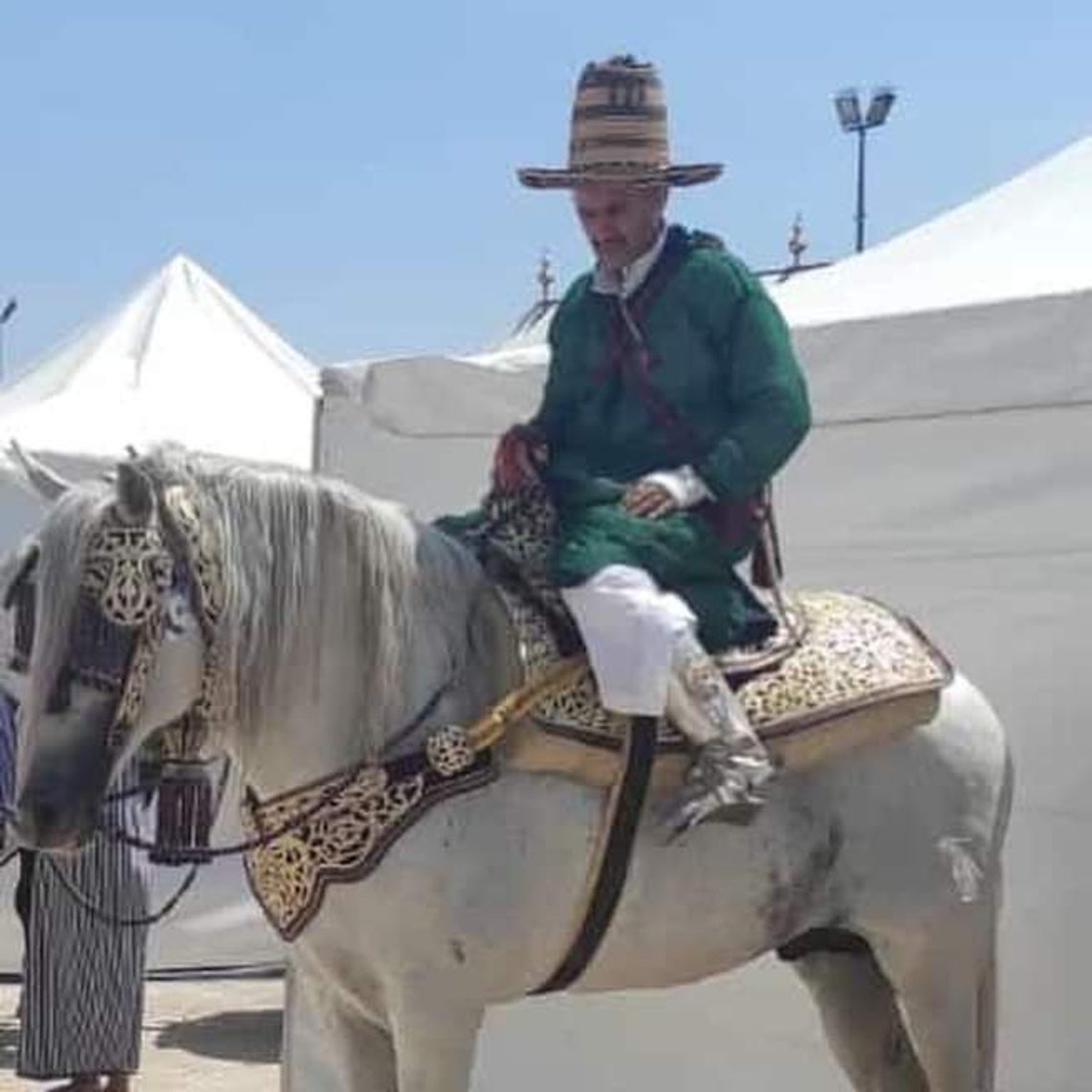 Moroccan Traditional Saddle Horse Saddle Handmade Saddle, Selle De ...