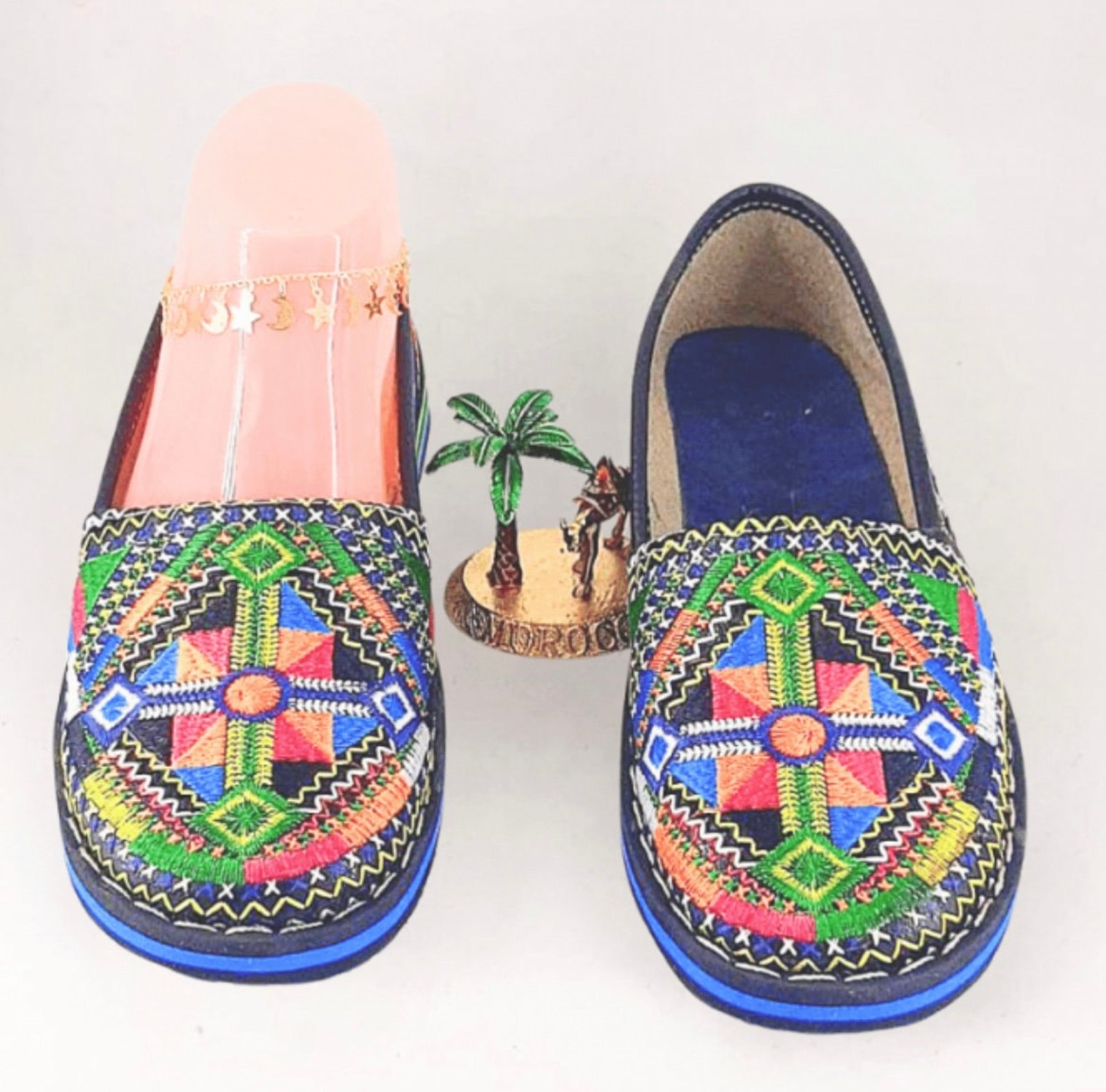 Belgha, Berber Babouche Women, Amazigh Babouche, Belgha Morocco - Etsy