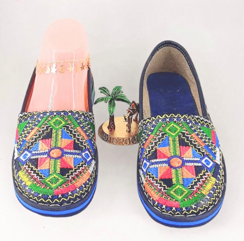 Belgha, Berber Babouche Women, Amazigh Babouche, Belgha Morocco - Etsy