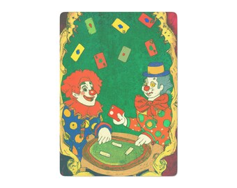 Clown Playing Card - Etsy