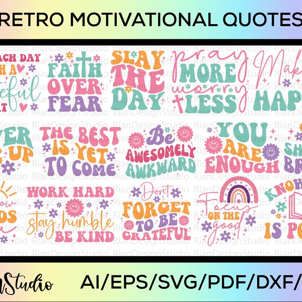 Boho Motivational Quote Png - Etsy
