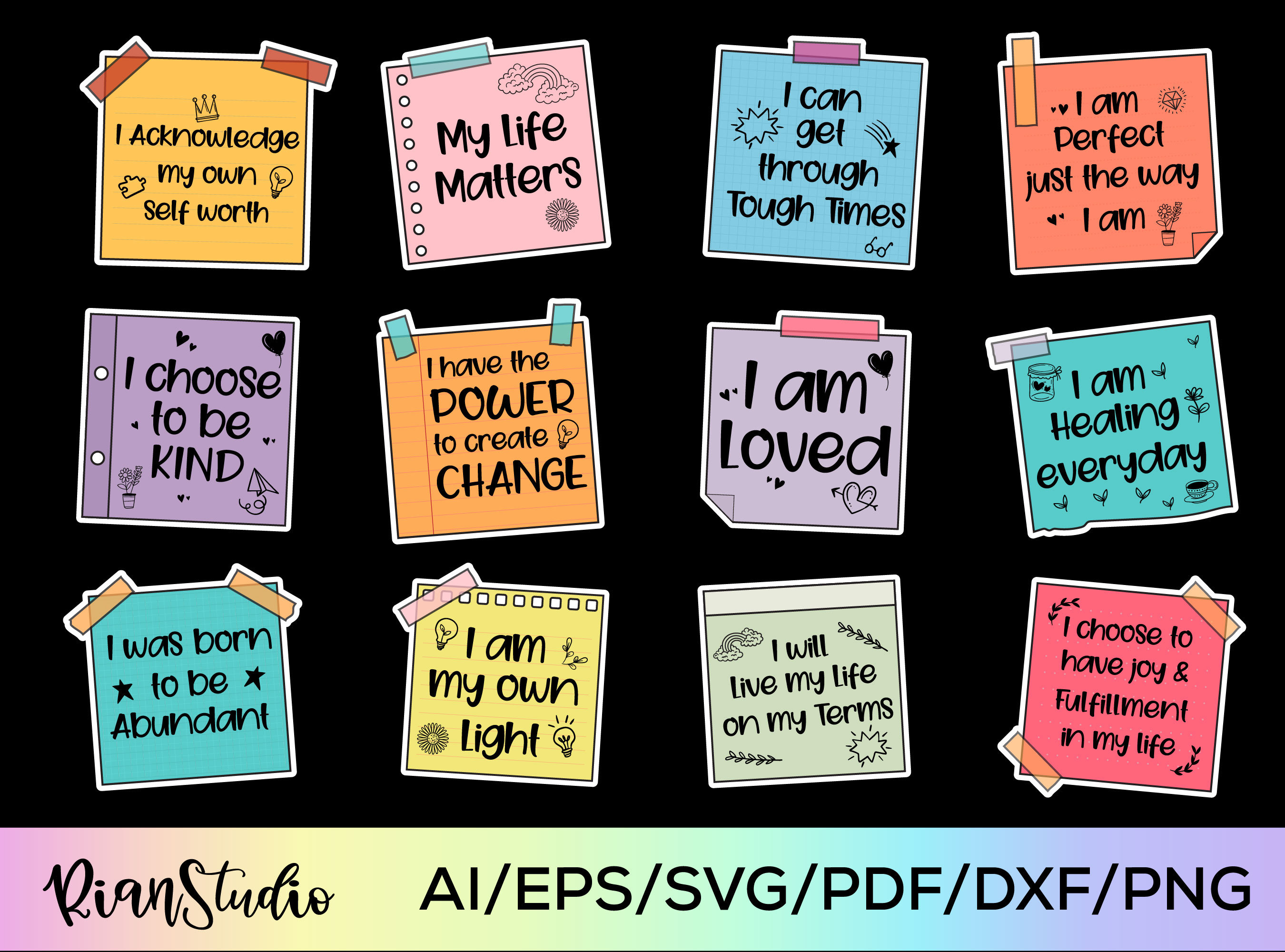 Sticky Note Quotes
