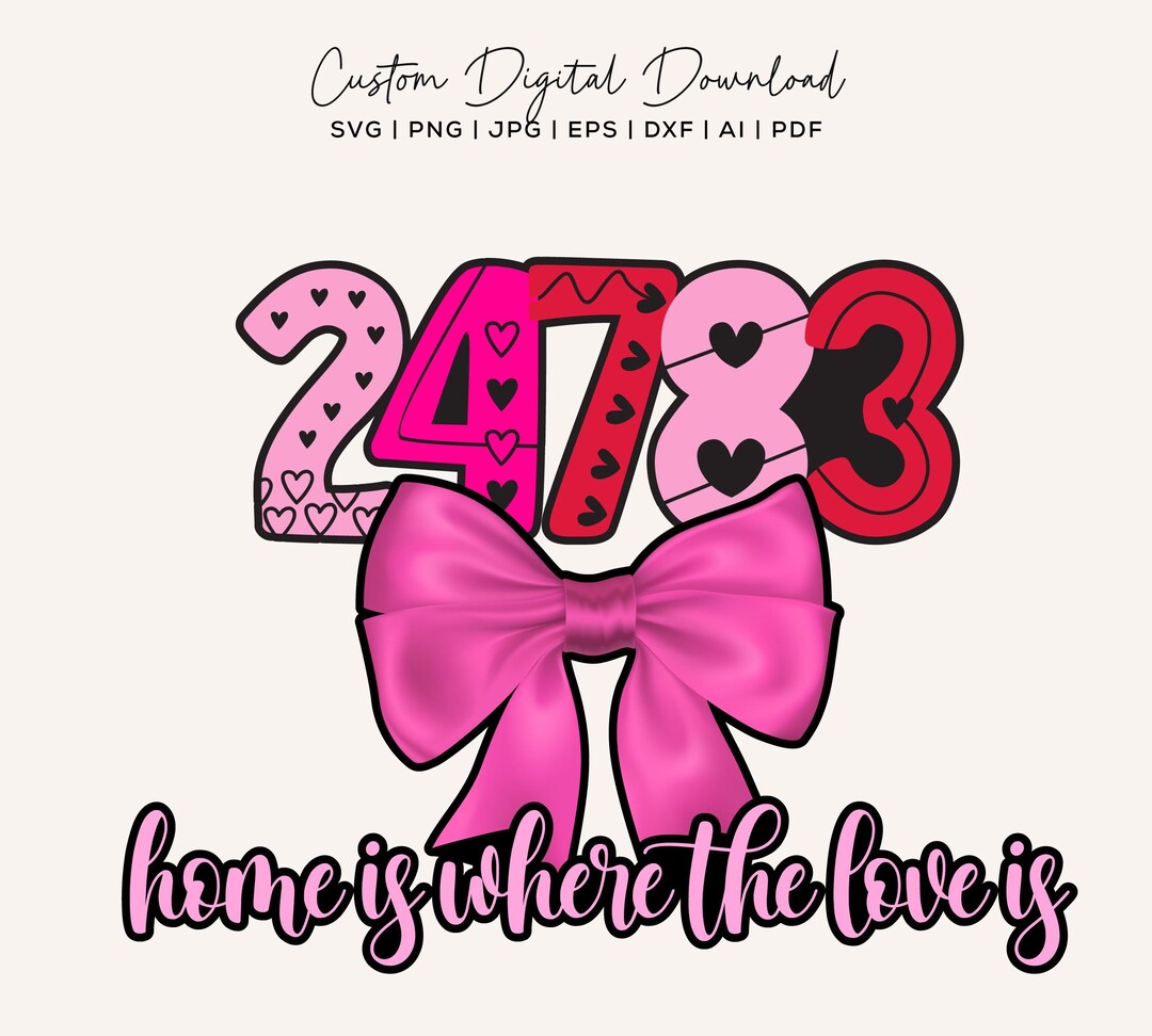 Home is Where the Love is Zip Code PNG | Personalized Zip Code Design ...