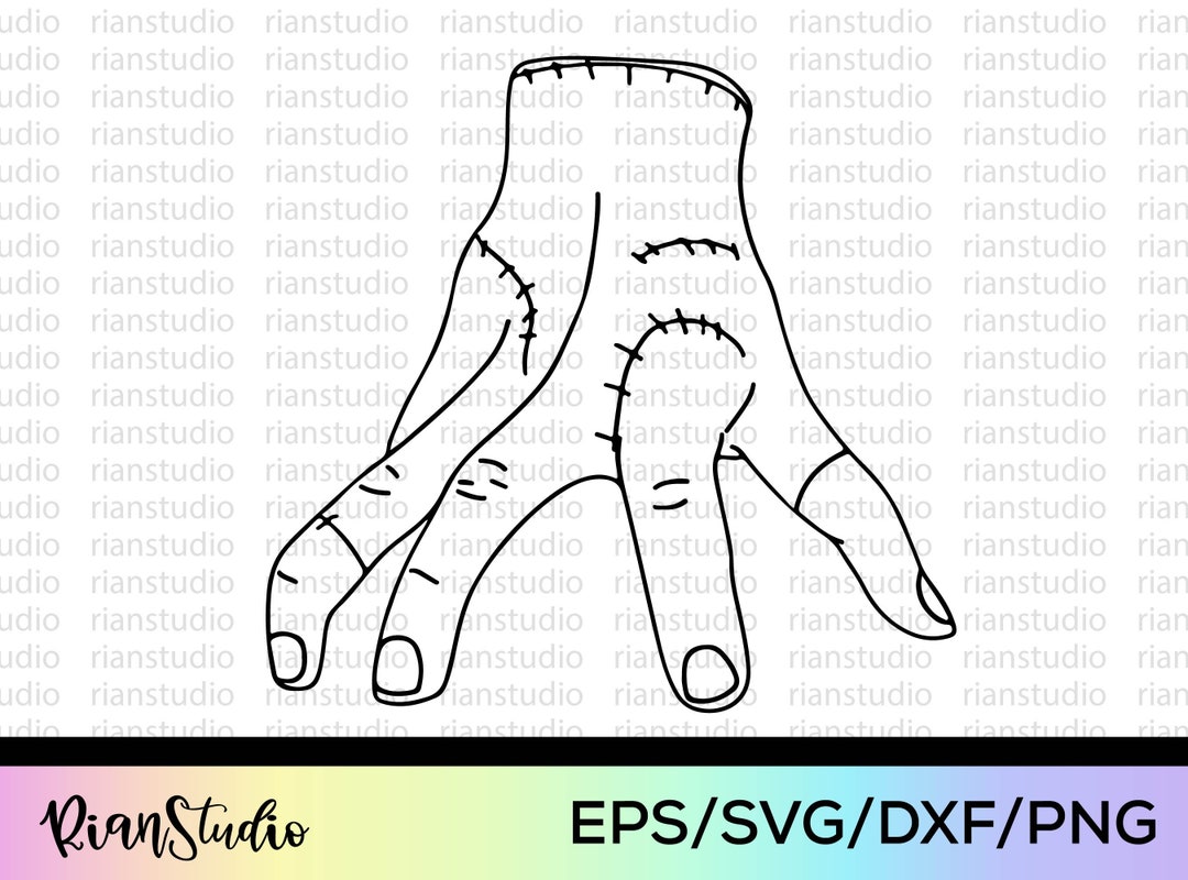 Buy Wednesday Thing SVG Wednesday Svg Wednesday Thing Hand Online in ...