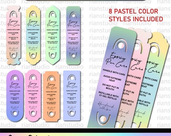 Pen Care Card Svg, Epoxy Glitter Pen Svg Epoxy Pen Display Card Svg ...