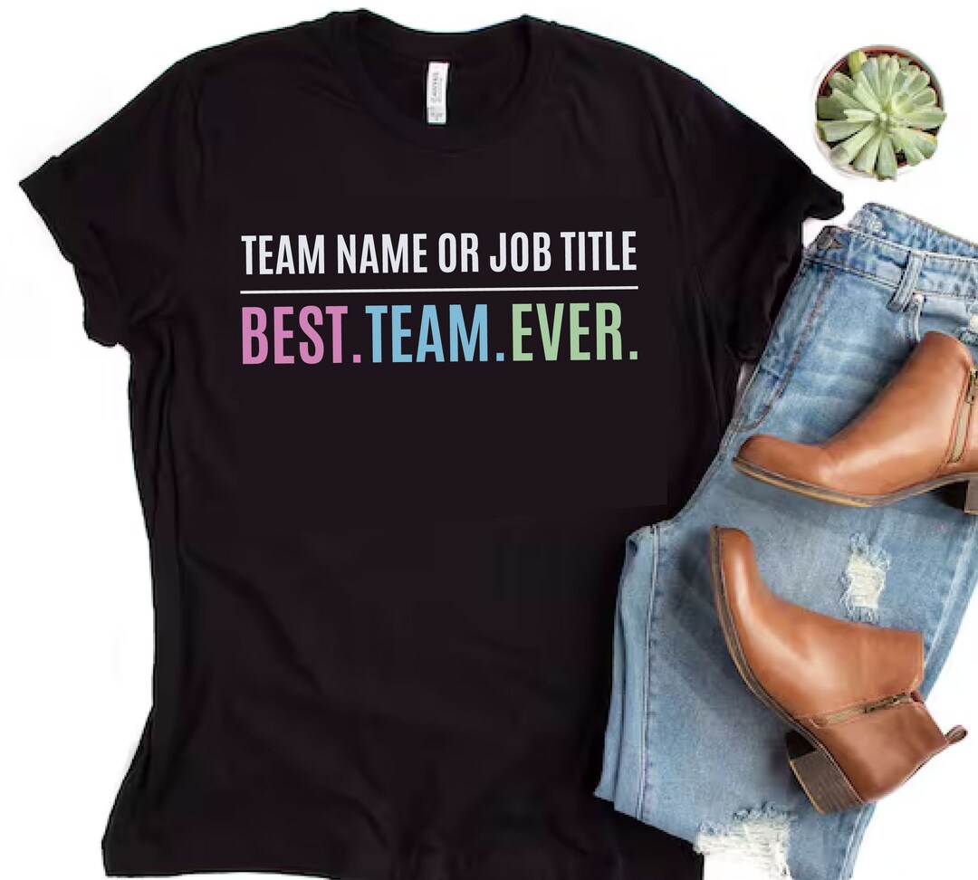 Custom Team Shirt Work Team Coworkers Team Member Shirt Company Shirt ...