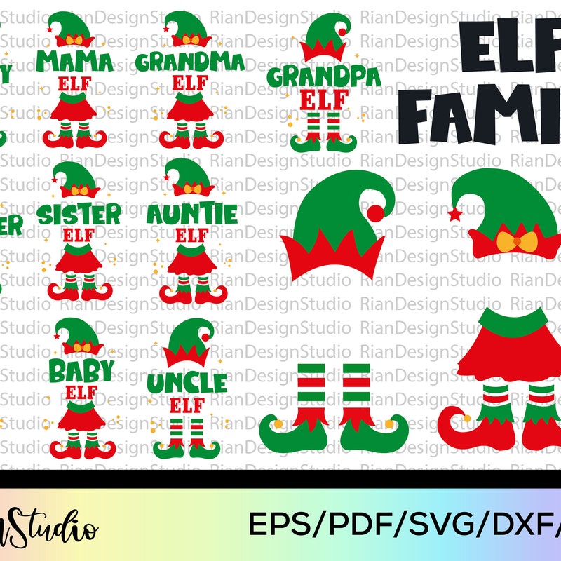 Elf Svg - Etsy