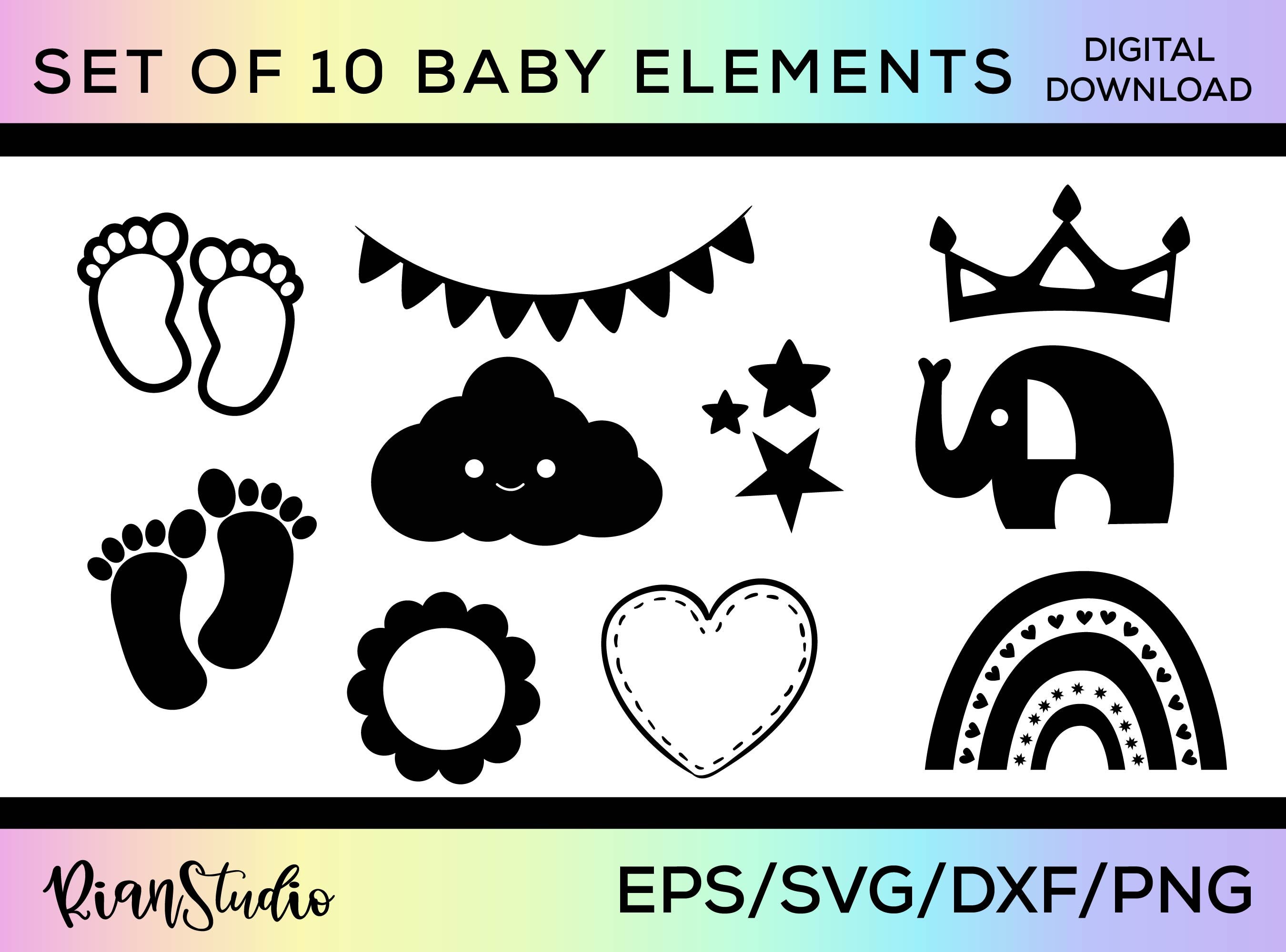 Baby Milestones SVG Bundle Onesie Svg Baby Milestones - Etsy Australia