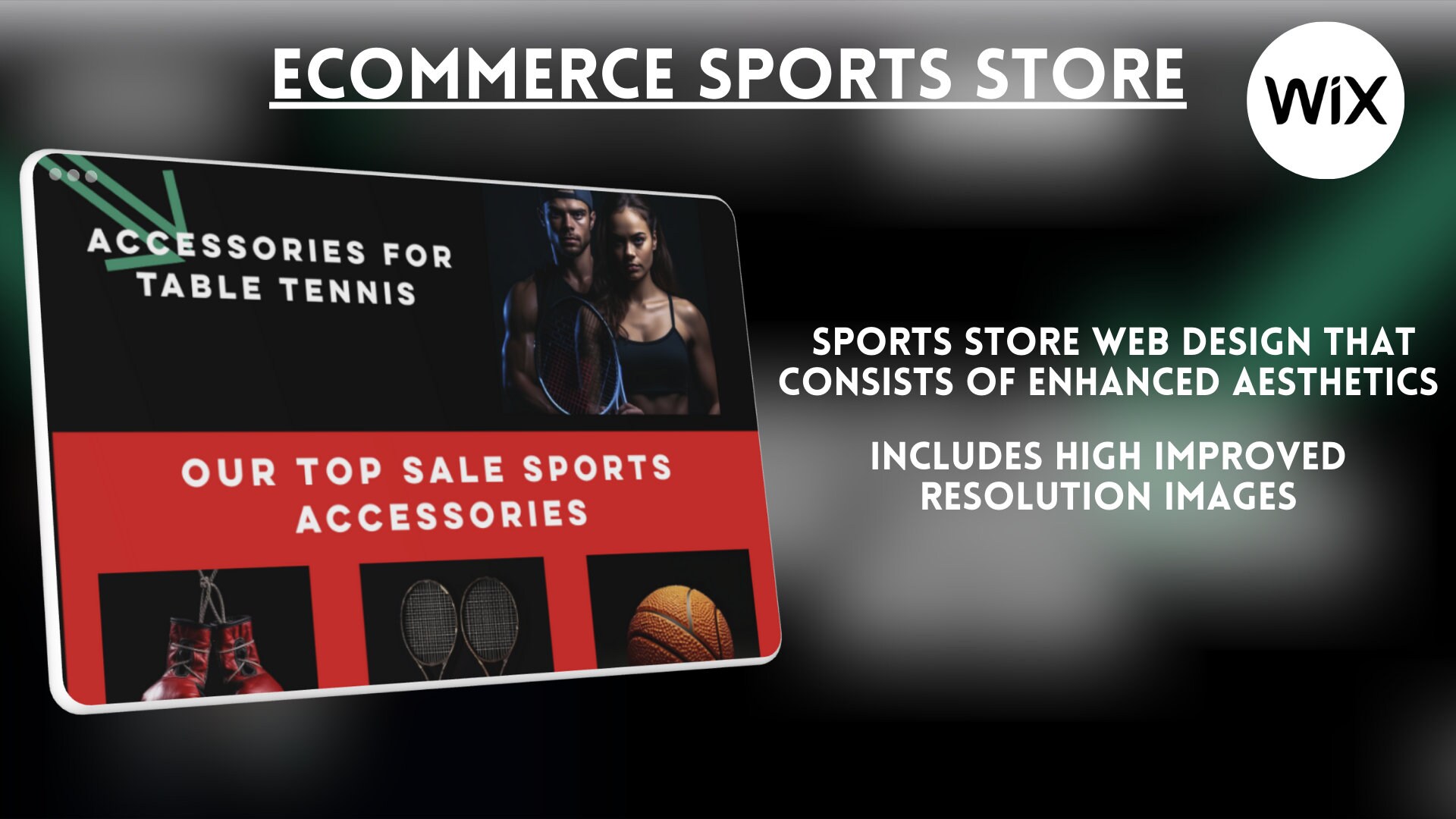 Professional Sports Website Template, Wix Templates, Wix Sports Website ...