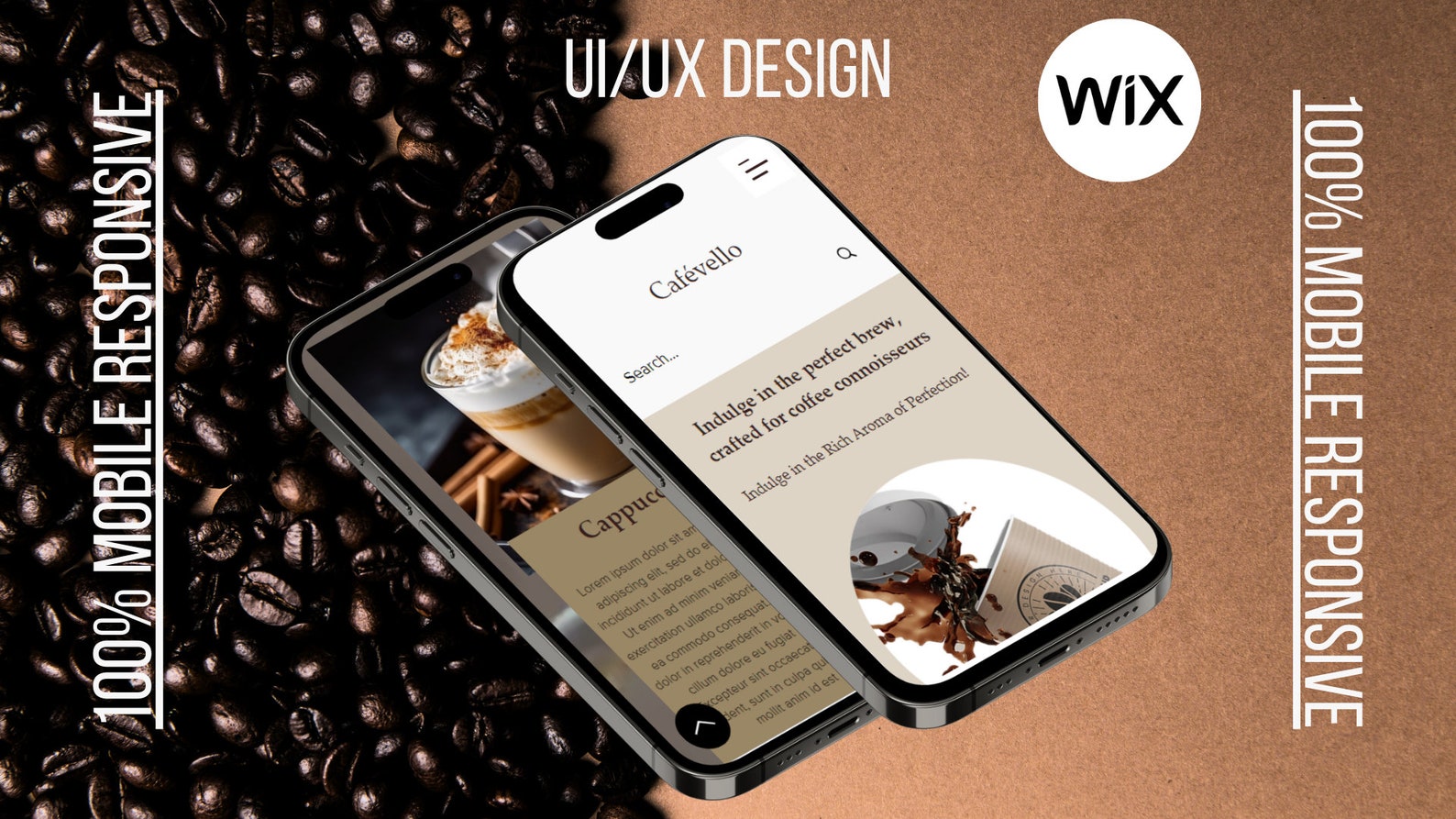 Coffee Shop Wix Website Template, Wix Coffee Shop, Coffee Shop Template ...