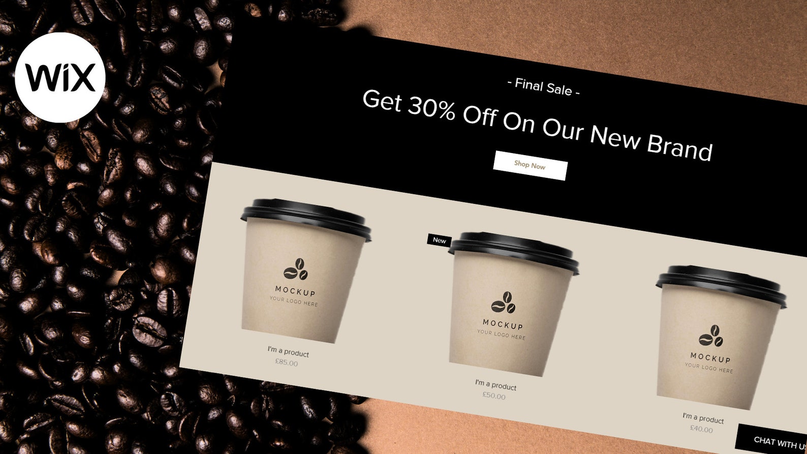 Coffee Shop Wix Website Template, Wix Coffee Shop, Coffee Shop Template ...