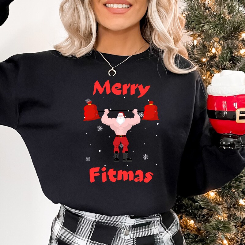 Crossfit Christmas Sweater - Etsy