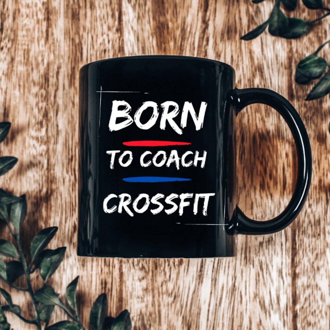 Crossfit Coaches Gift, Funny Ceramic Coffee Mugs, Black Glossy Mug - Etsy