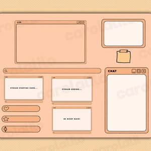 Study With Me Stream Overlay Twitch (+ 3 ANIMATED Start Ending Be Right ...