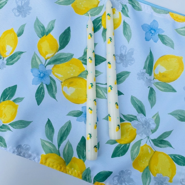 Lemon Candle - Etsy