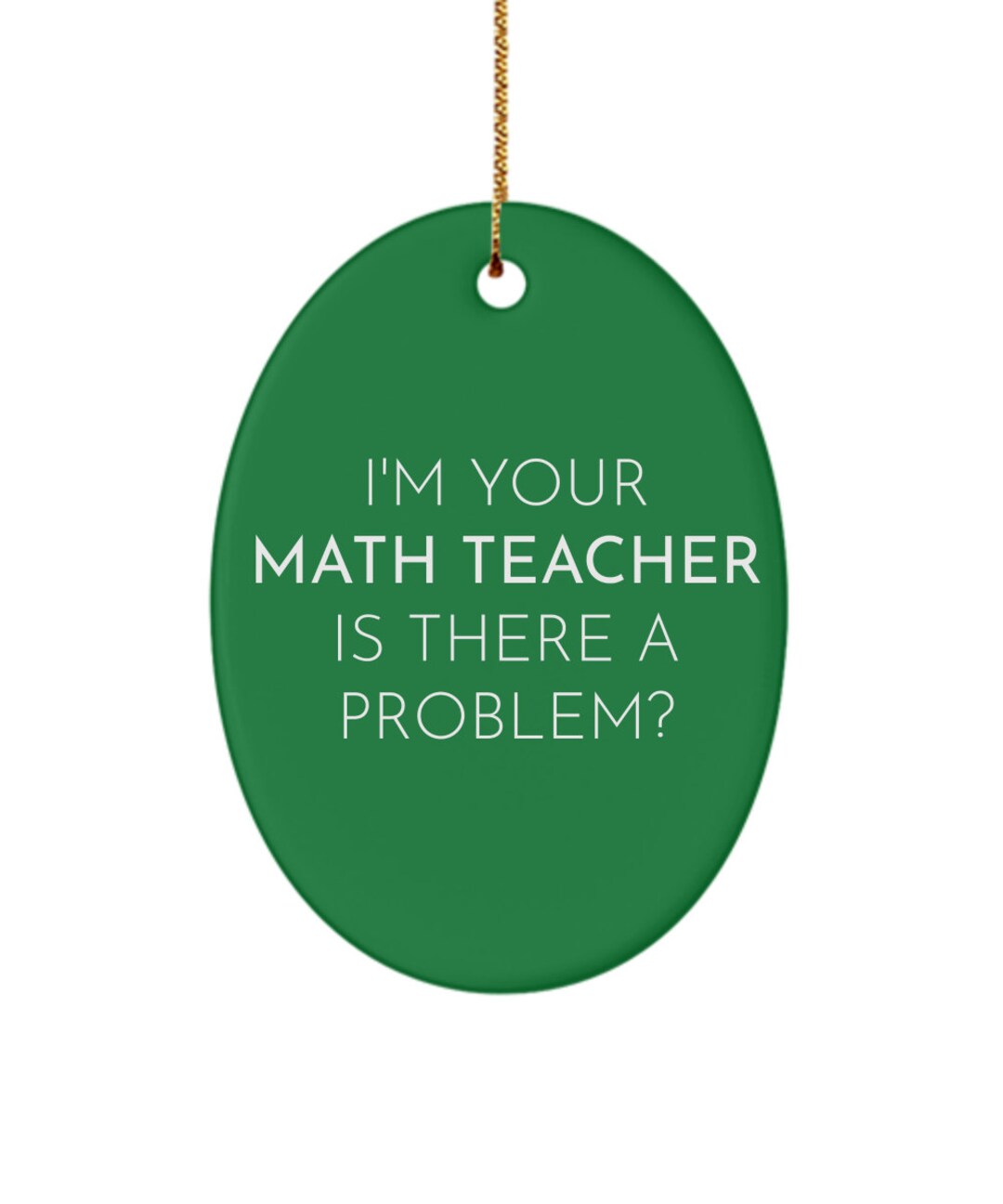 Math Teacher Ornament 23rd Birthday Gifts for Men Women Maths Tutor ...