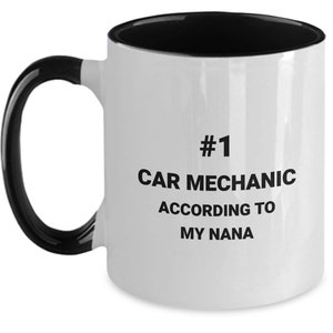 Auto Mechanic Gift Ideas for Men Car Enthusiast English Spanish Mug ...