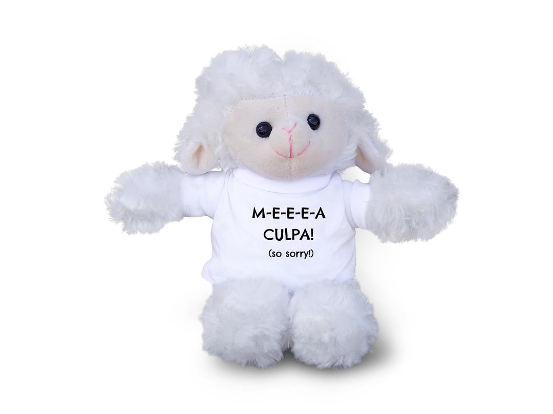 Girl Best Friends Apology Gift Plushie Toy Lamb I Am Im I’m Sorry I ...