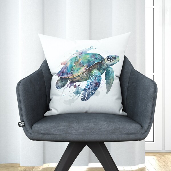 Sea Turtle Pillow - Etsy