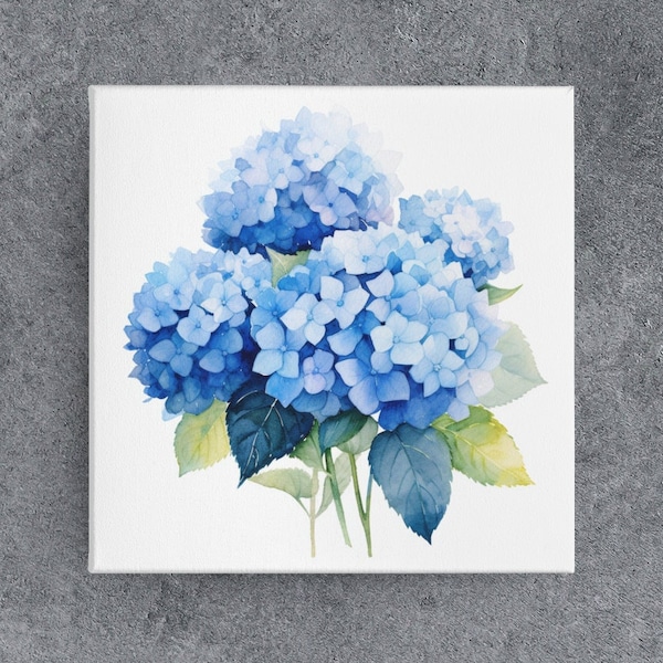 Hydrangea Painting - Etsy