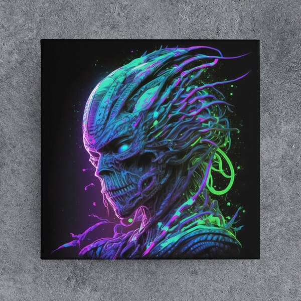 Alien Wall Art - Etsy