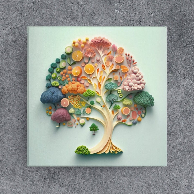 Abstract Food Art - Etsy