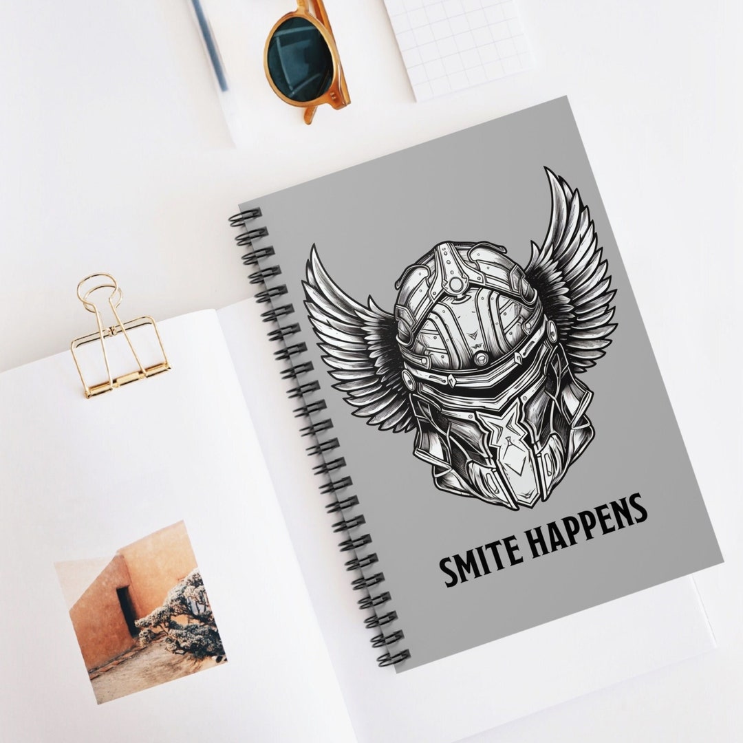 Dnd Campaign Journal Paladin Smite Happens Spiral Notebook - Etsy