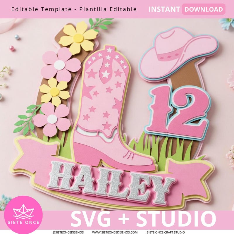 Denim Themed Cake Topper - Etsy