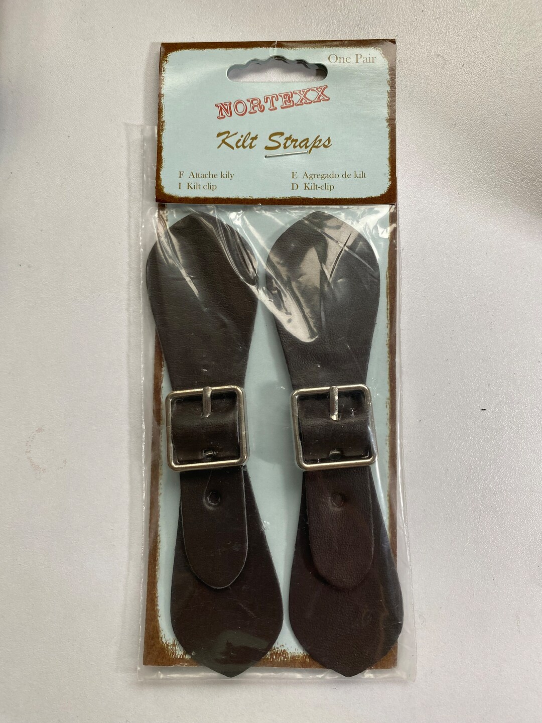 Kilt Strap One Pair Black - Etsy