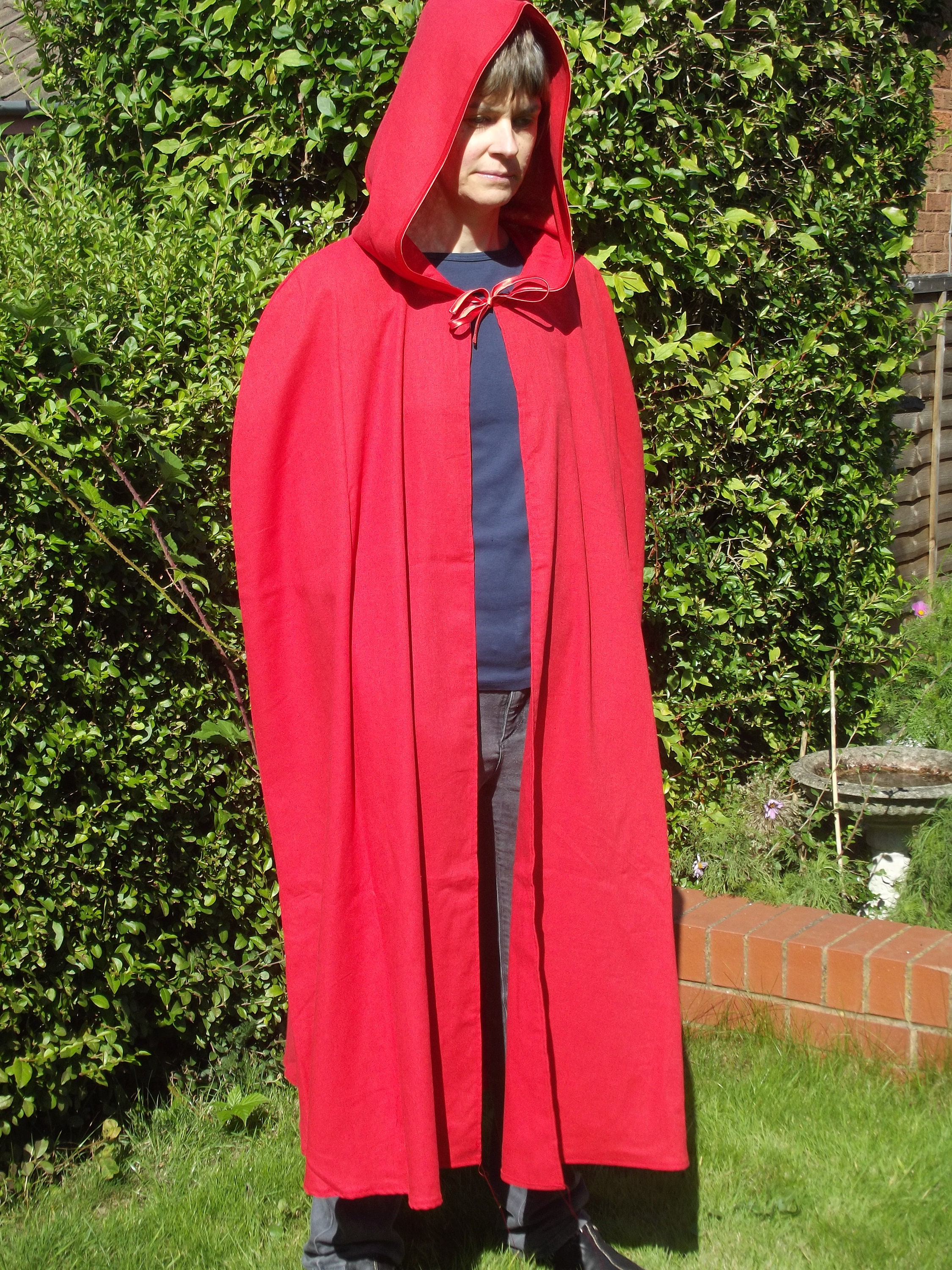 Cosplay Cape Cloak With Hood: Custom Length, Crease Resistant - Etsy