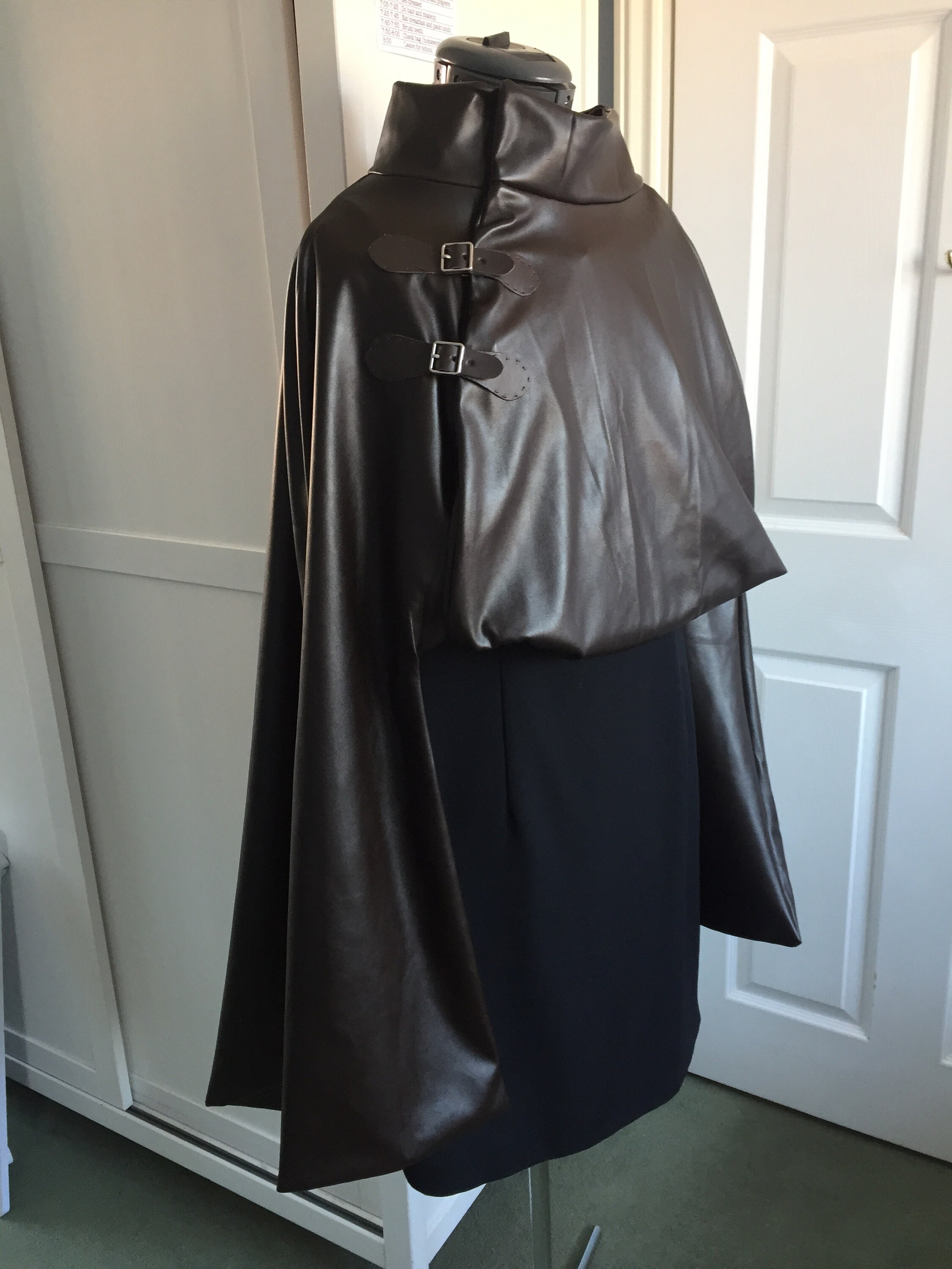 Luke Skywalker Inspired Cosplay Coat Cloak Cape With Collar - Etsy