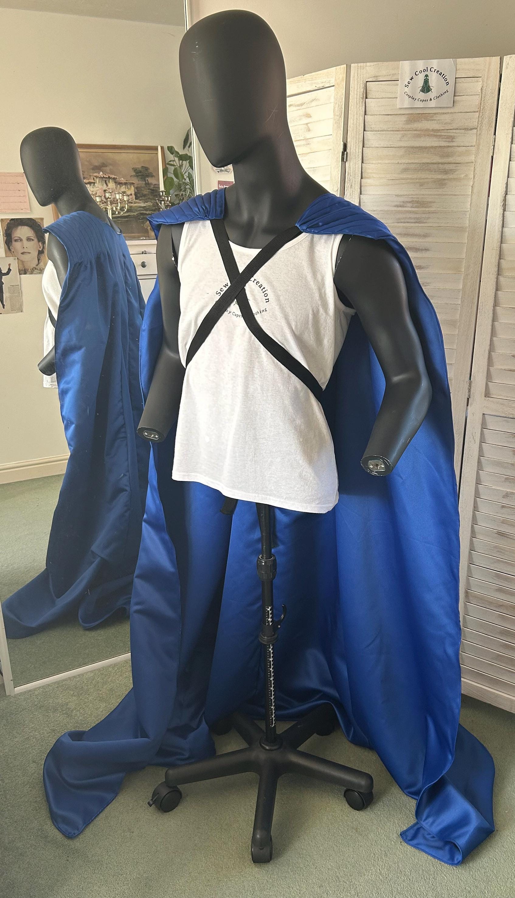 Tactical Super Hero Style Cape Ideal Over Bodysuit Armor With Parachute ...