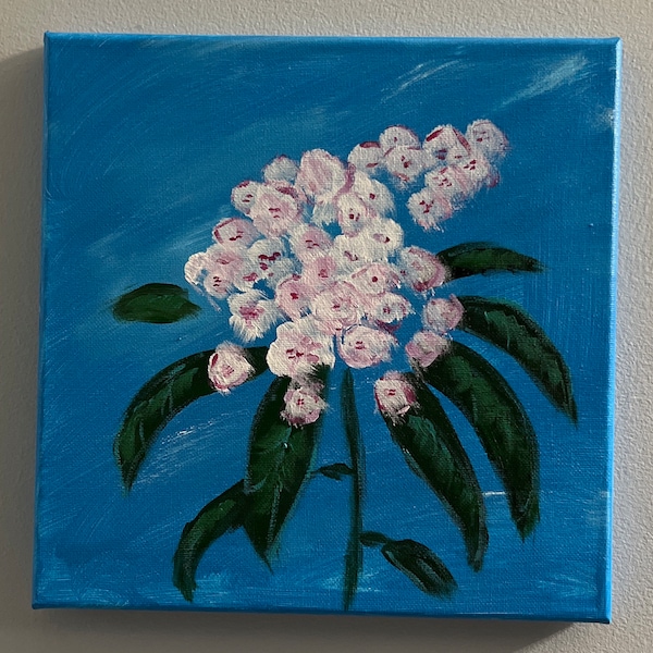Mountain Laurel Painting - Etsy