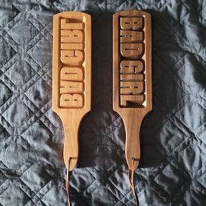 14 Inch Paddle With Custom Inset Stamp Lettering - Etsy
