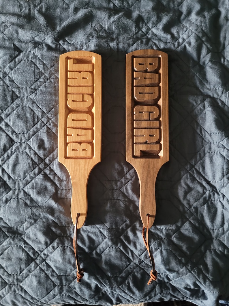 14 Inch Paddle With Custom Inset Stamp Lettering - Etsy