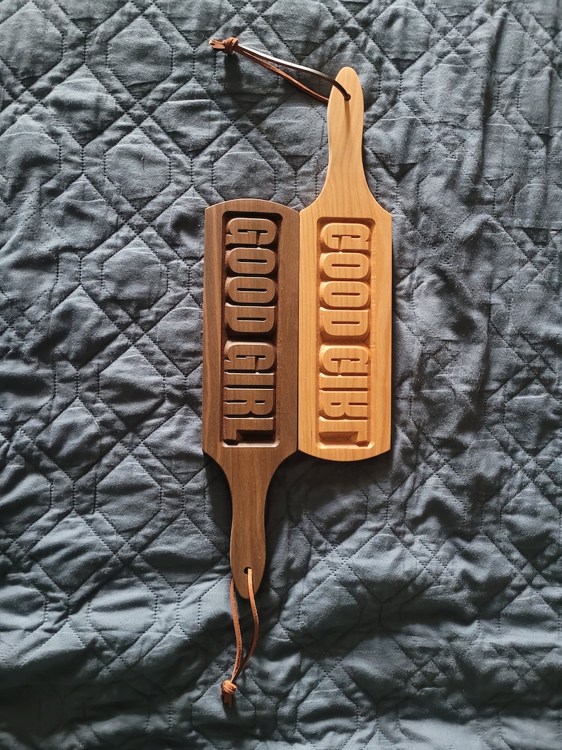 14 Inch Paddle With Custom Inset Stamp Lettering - Etsy